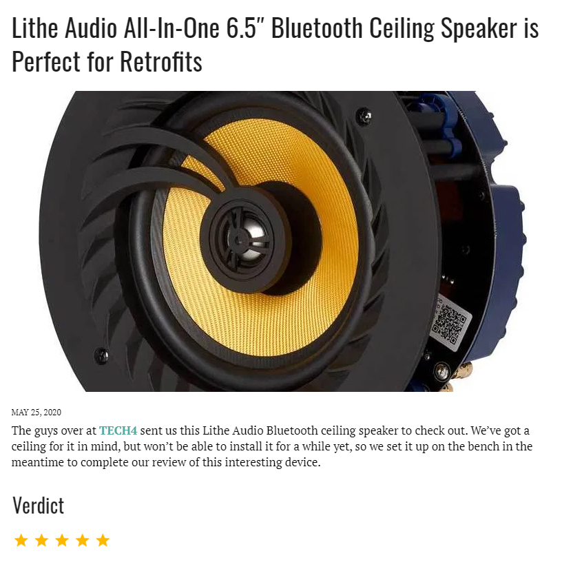 Wifi Ceiling Speakers Review | Shelly Lighting