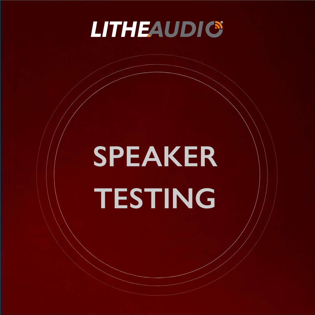 Speaker testing tracks - Lithe Audio LTD