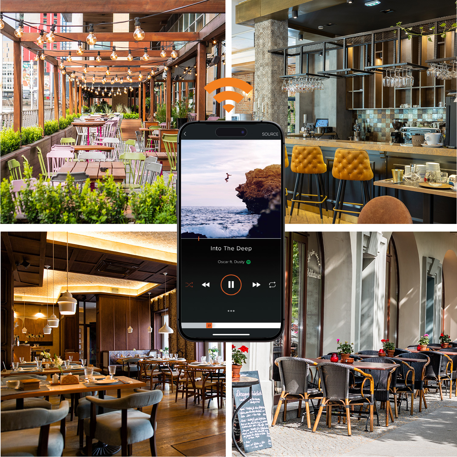 Restaurant speaker systems - Lithe Audio LTD