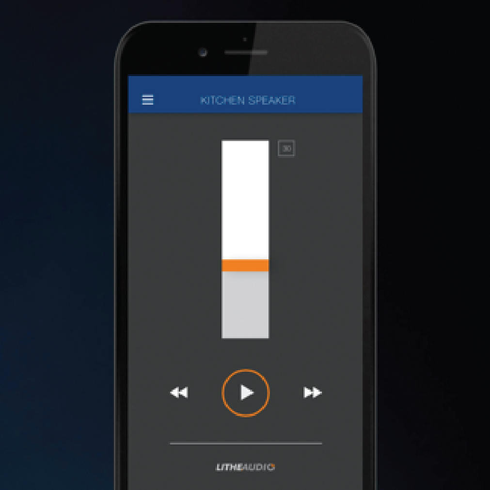 Hotel room speaker system - Lithe Audio LTD