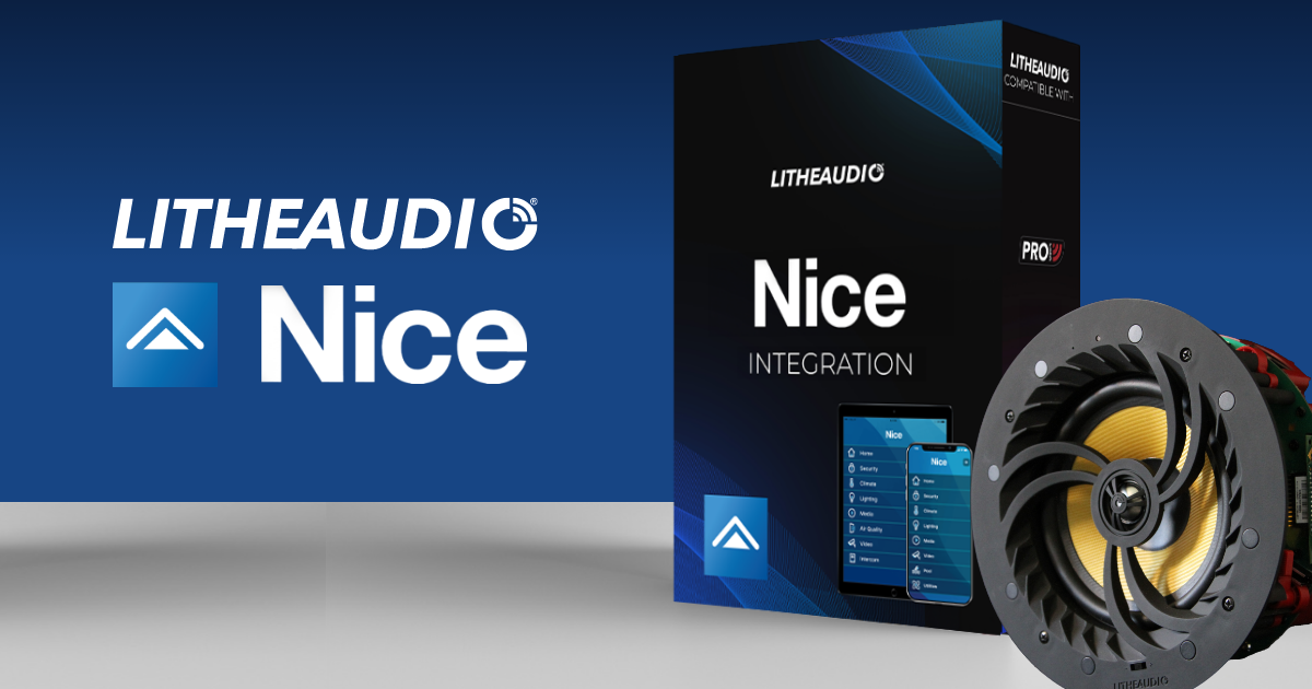 Lithe Audio Revolutionises Sound Integration with Nice/ELAN Smart home ...