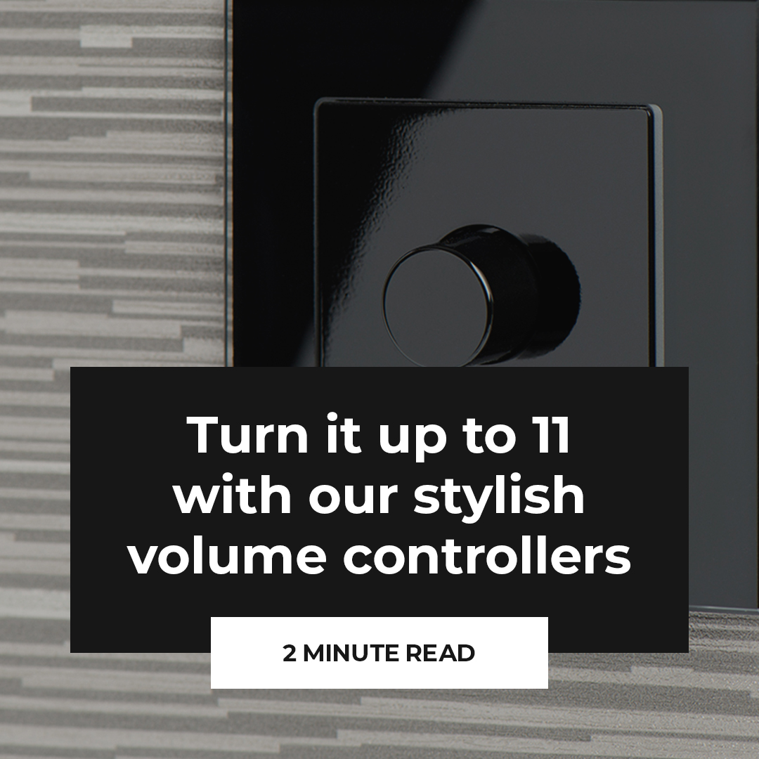 Turn it up to 11 with our stylish volume controllers - Lithe Audio LTD